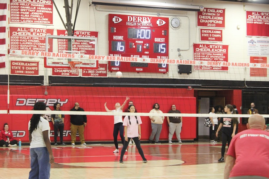 Volleyball players shine at 2024 Thanksgiving Pep Rally – The Raider Press